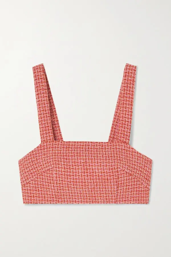 RACIL Helena Wool-tweed Bra Top