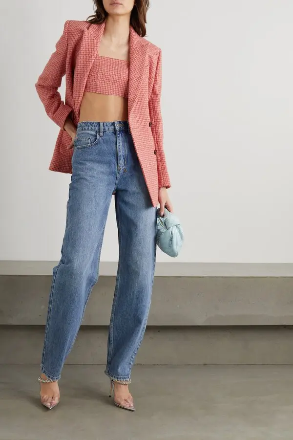 RACIL Helena Wool-tweed Bra Top