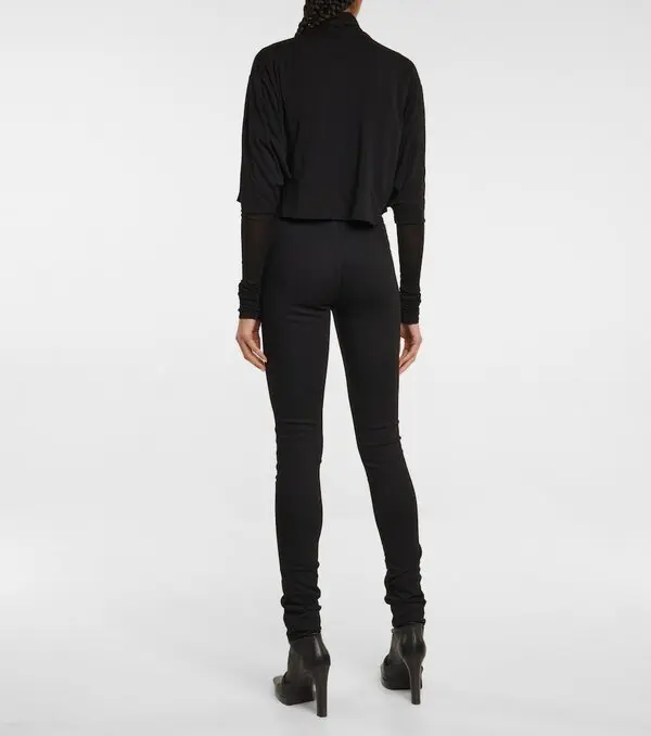 Rick Owens Lilies Liza Cropped Cardigan