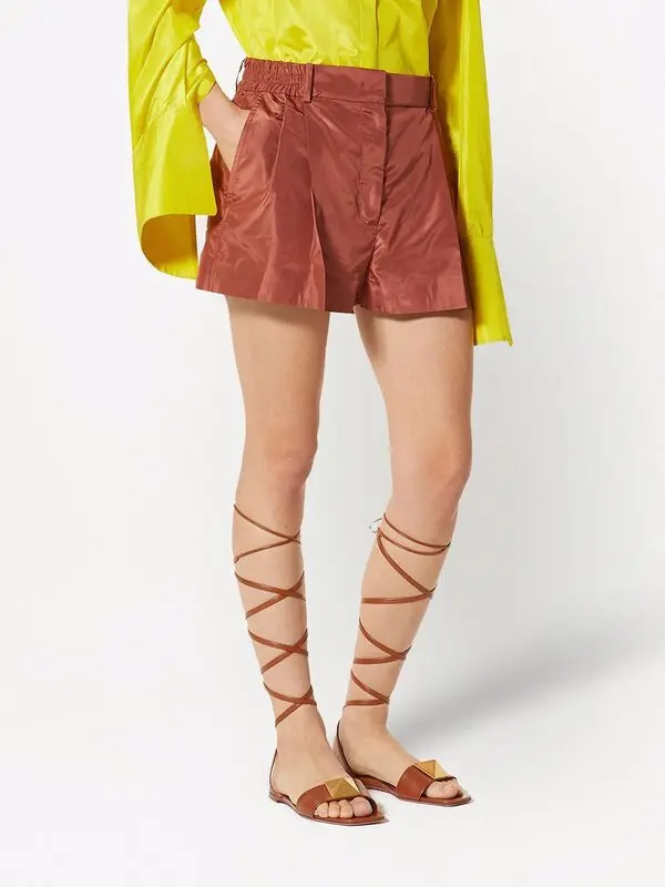 Valentino Garavani Tailored Pressed-crease Shorts