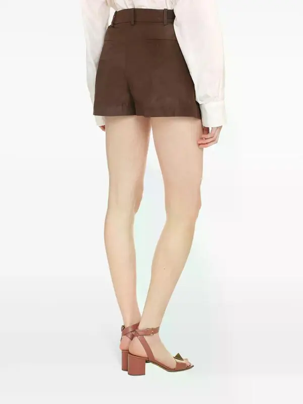 Valentino Garavani Pressed-crease Tailored Shorts