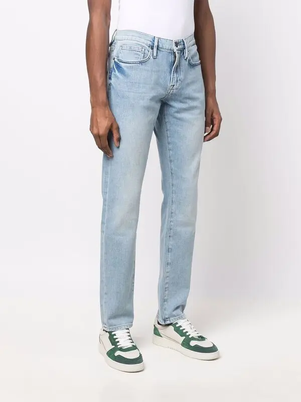 FRAME L'homme Slim-cut Jeans - Blue