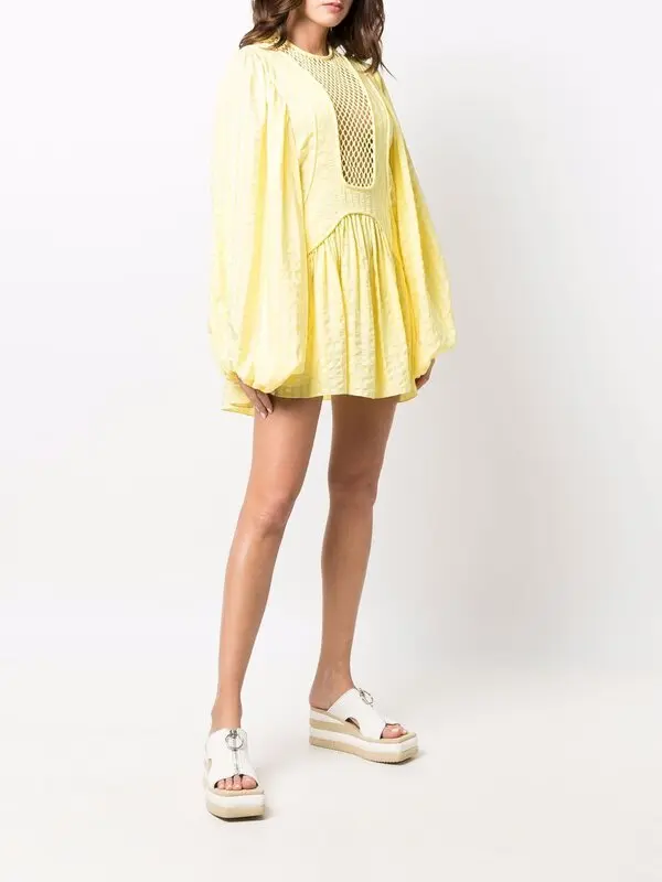 Stella McCartney Mesh-panel Shift Dress