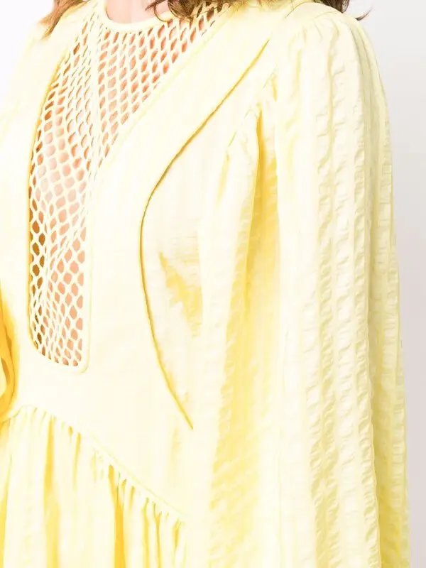 Stella McCartney Mesh-panel Shift Dress