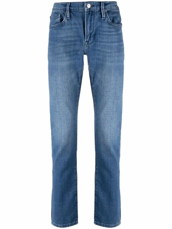 FRAME L'homme Slim-cut Jeans - Blue