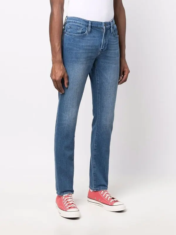 FRAME L'homme Slim-cut Jeans - Blue