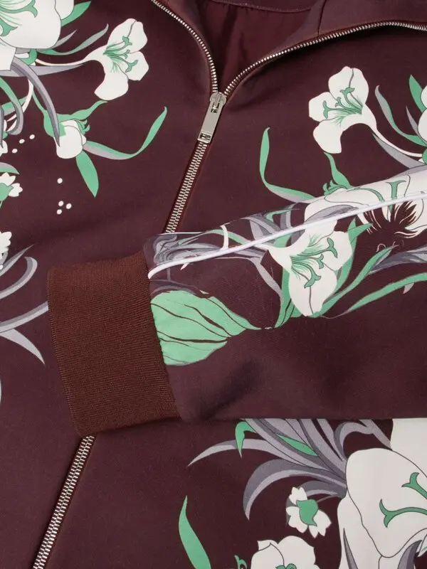 Valentino Garavani Graphic-print Zip-fastening Jacket