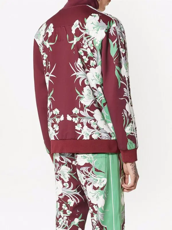 Valentino Garavani Graphic-print Zip-fastening Jacket