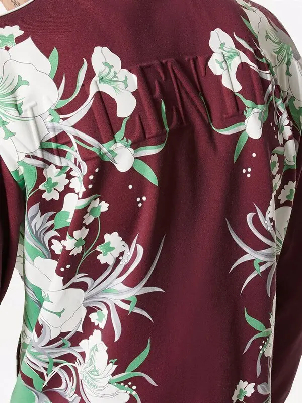 Valentino Garavani Graphic-print Zip-fastening Jacket