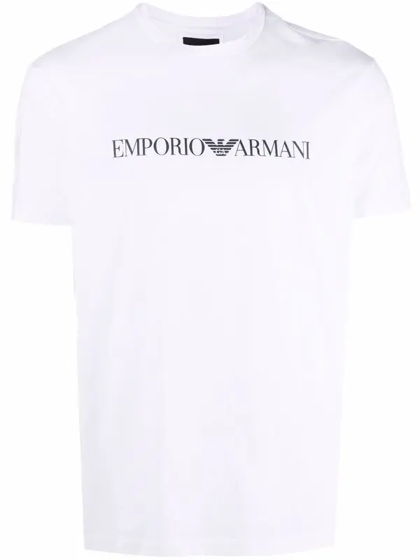 Emporio Armani Logo-print Cotton T-shirt