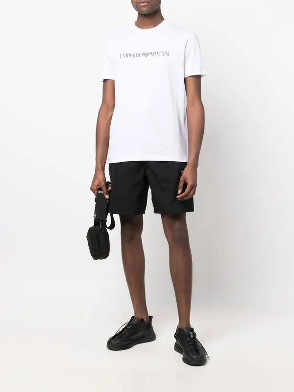 Emporio Armani Logo-print Cotton T-shirt