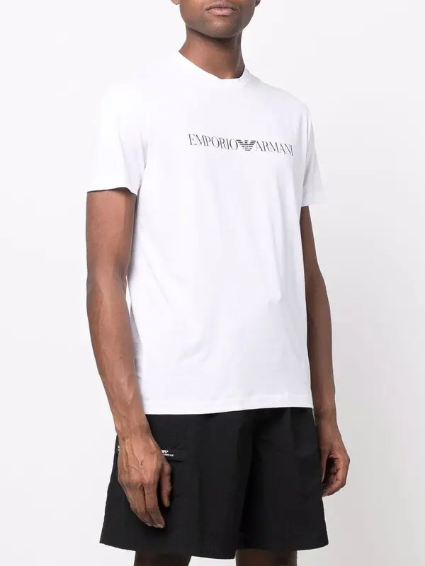 Emporio Armani Logo-print Cotton T-shirt