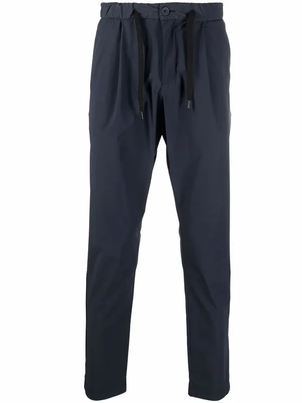 Herno Drawstring Waist Trousers - Blue