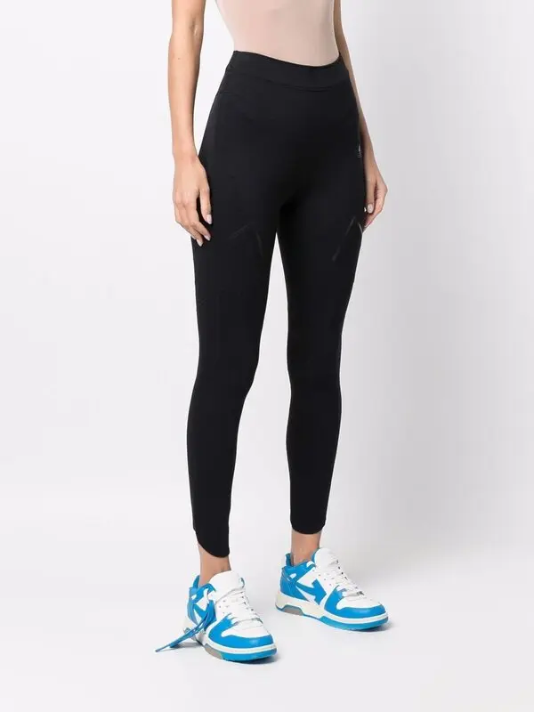 Adidas Logo-print Side-zip Leggings