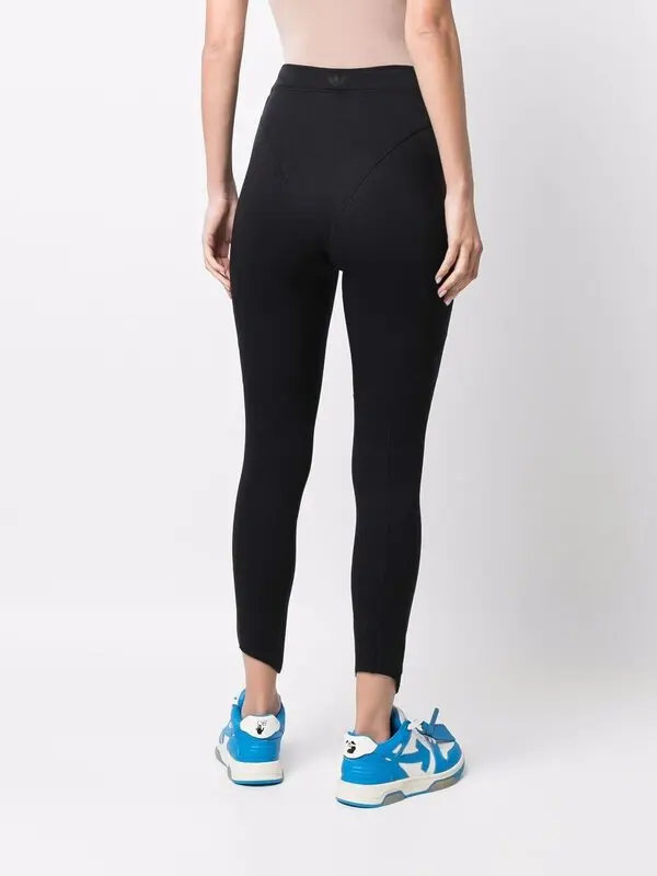 Adidas Logo-print Side-zip Leggings