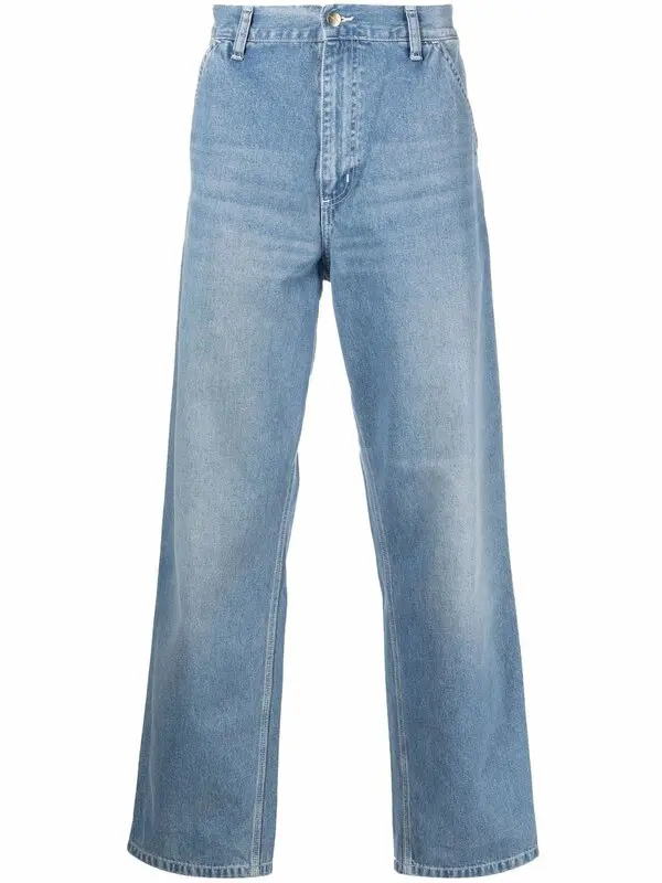 Carhartt Work In Progress Simple Straight-leg Jeans - Blue