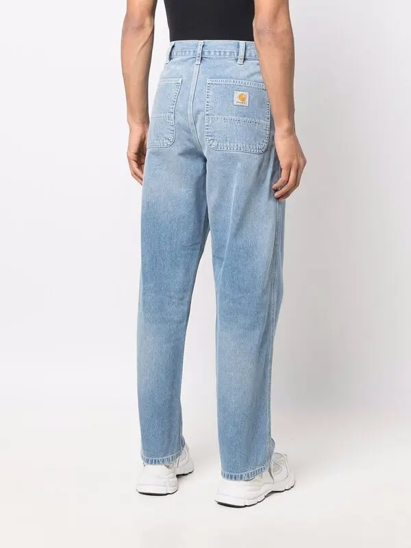 Carhartt Work In Progress Simple Straight-leg Jeans - Blue