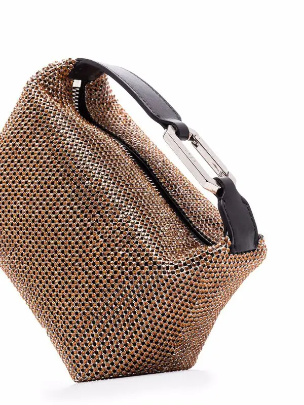 EERA Moon Crystal-embellished Mini Bag
