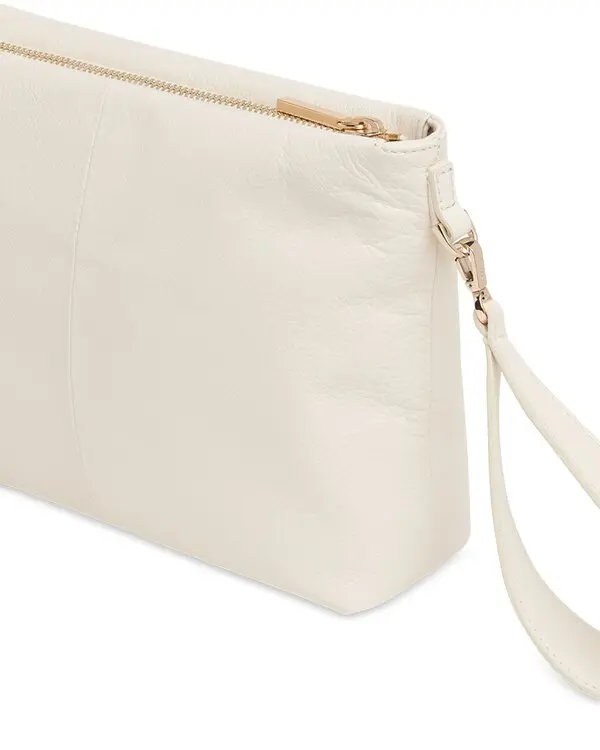 Whistles Avah Leather Clutch