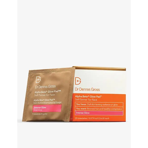 DR. DENNIS GROSS SKINCARE Alpha Beta Intense Glow Pad Facial Self Tanner 2.2ml