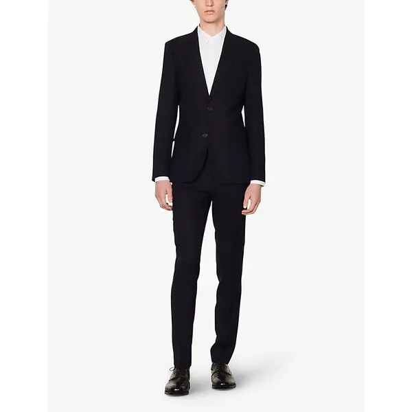 Sandro Single-breasted Wool Blazer