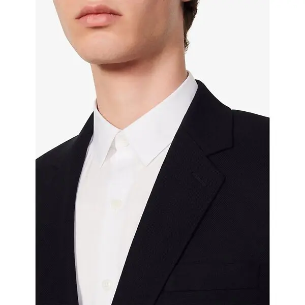 Sandro Single-breasted Wool Blazer