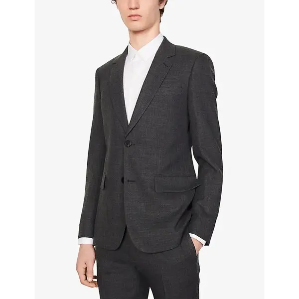 Sandro Single-breasted Wool Blazer