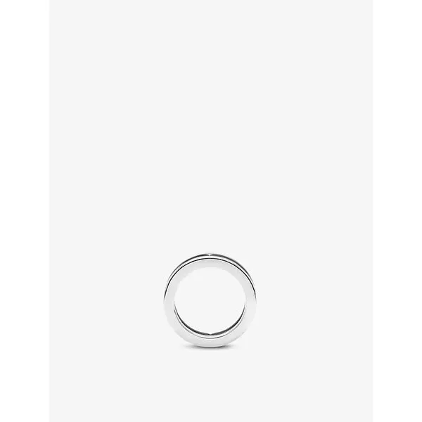 BVLGARI B.zero1 18ct White-gold Band Ring