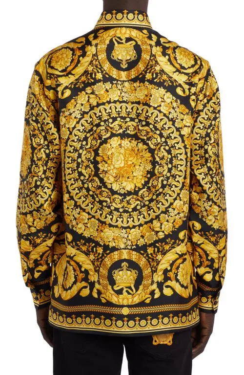 Versace Barocco Silk Shirt