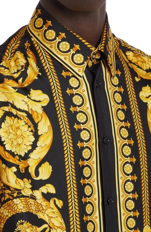 Versace Barocco Silk Shirt