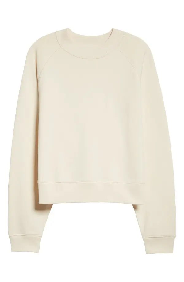 Vince Puff Sleeve Cotton Sweatshirt
