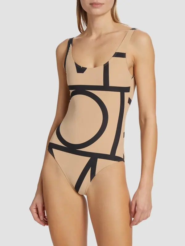 TOTEME Monogram One-piece Swimsuit