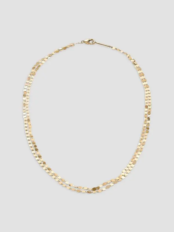 Lana Jewelry 14k Two-strand Chain Necklace - Gold
