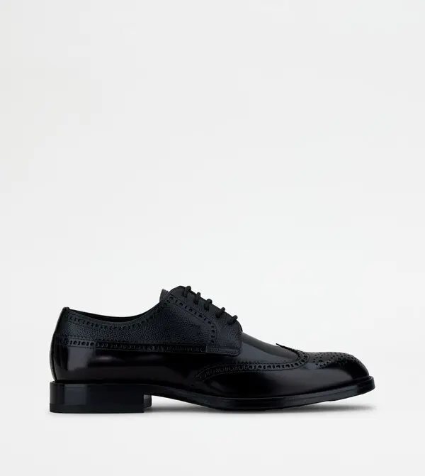 TOD'S Lace-up Leather Wingtip Shoes
