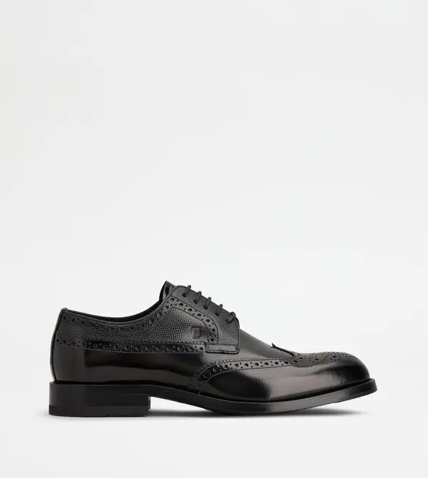 TOD'S Lace-up Leather Wingtip Shoes