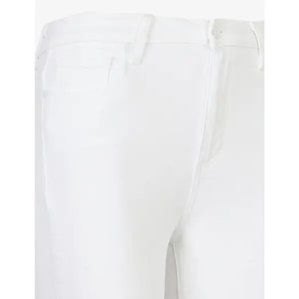 Paige Hoxton Cropped Skinny Jeans - Crisp White