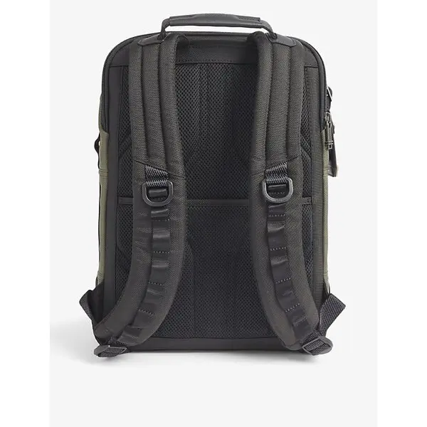 Tumi Dynamic Multi-Pocket Shell Backpack - Olive Green | Editorialist