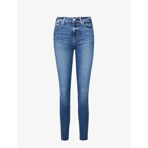 Paige Hoxton Ankle Skinny High-rise Jeans - Bia