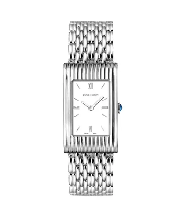 Boucheron Reflet Medium Stainless Steel Automatic Watch - Silver