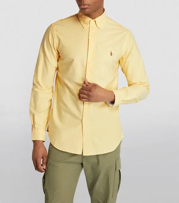 Polo Ralph Lauren Cotton Oxford Shirt - Yellow