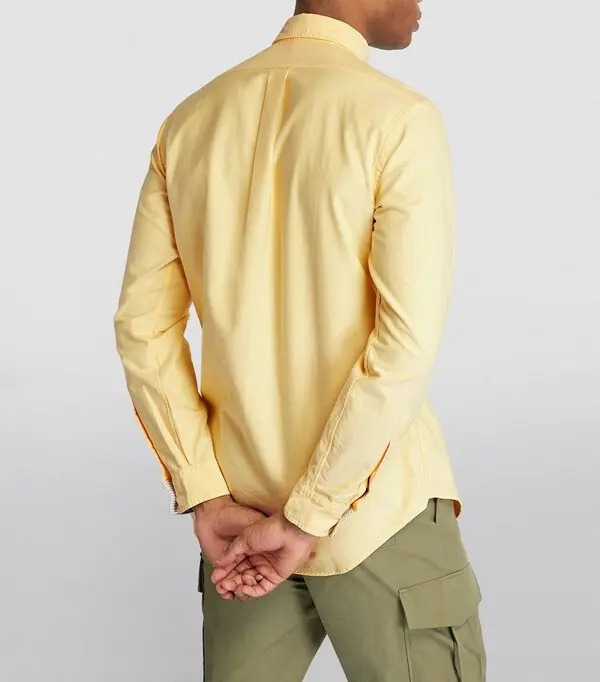 Polo Ralph Lauren Cotton Oxford Shirt - Yellow