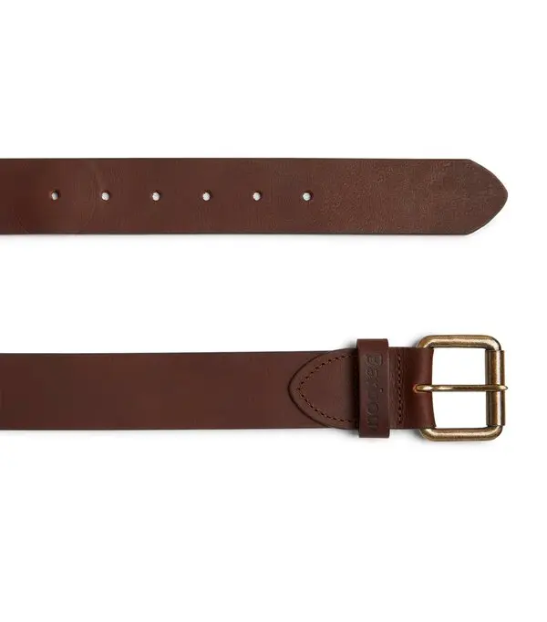 Barbour Matte Leather Belt