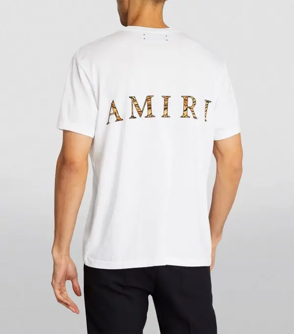 Amiri Year Of The Tiger Logo T-Shirt - White | Editorialist