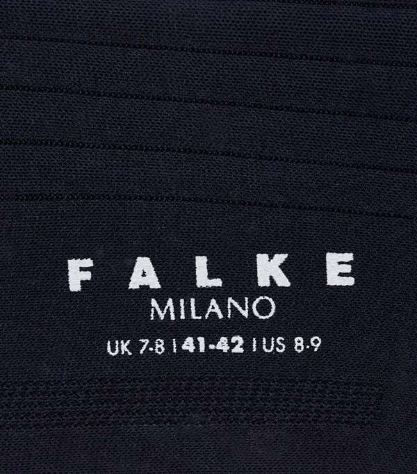 Falke Milano Ribbed Socks - Navy