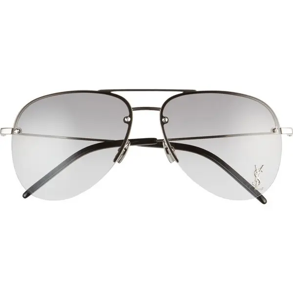 Saint Laurent 59mm Aviator Sunglasses