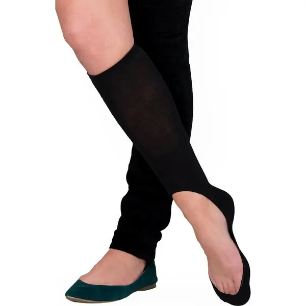 KEYSOCKS Knee High No-show Socks - Black