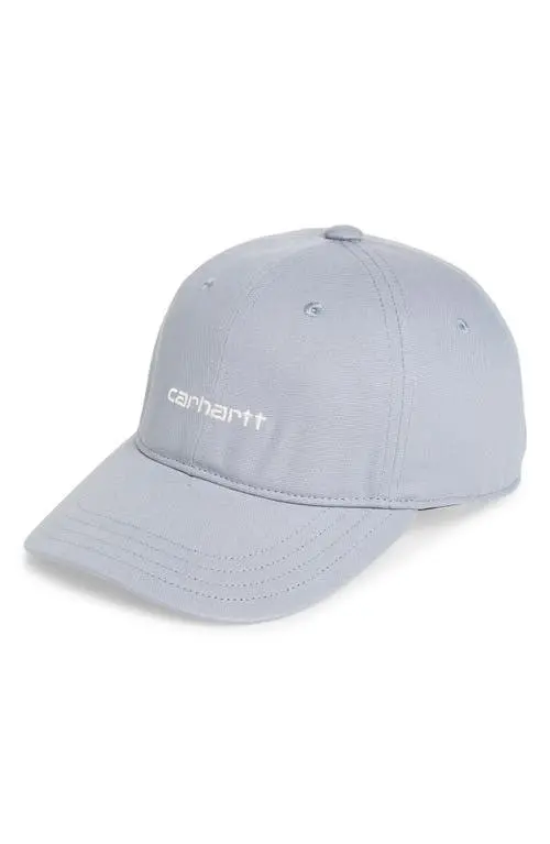 Carhartt Work In Progress Logo Baseball Cap - Mirror/wax