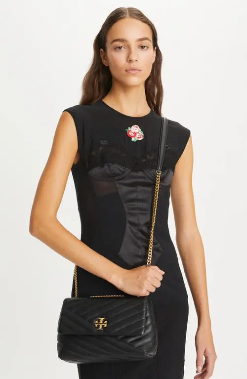 Tory Burch Kira Chevron Convertible Shoulder Bag