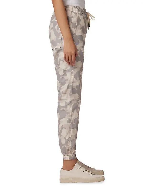 Hudson Jeans Zip-front Camo Cargo Joggers