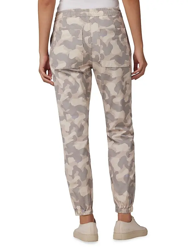 Hudson Jeans Zip-front Camo Cargo Joggers